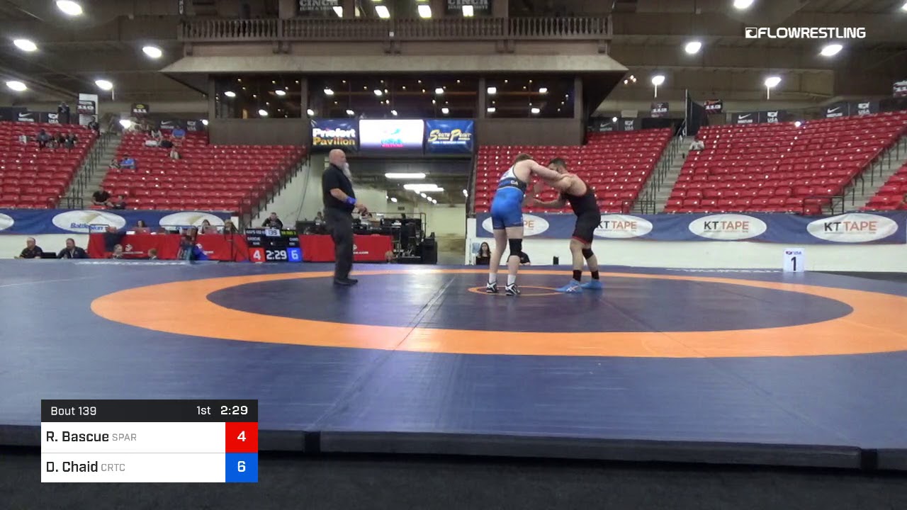 100 Kg Rr Rnd 3 Ryan Bascue Spartan Mat Club Vs Daniel Chaid California ...