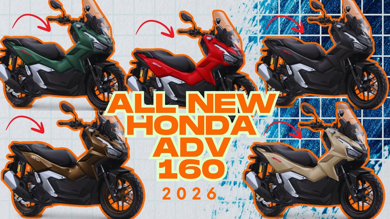 The All-New 2026 Honda ADV 160 ... - YouTube