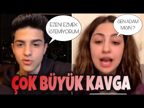 Cellat36 ve Buse Korkmaz canlı yayında büyük kavga! Buse : sen adam mısın | ezeni ezmek istemiyorum!