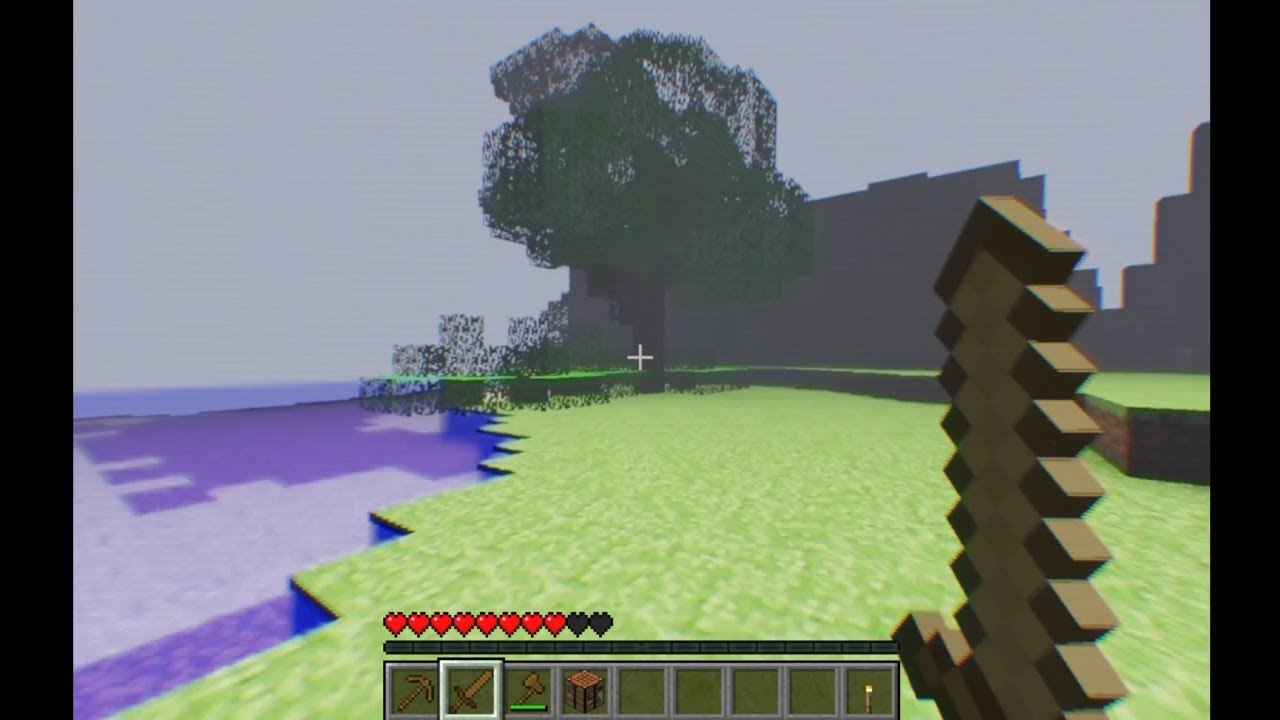 Old Minecraft is eerie and melancholic | Minecraft Horror VHS tape.1 ...