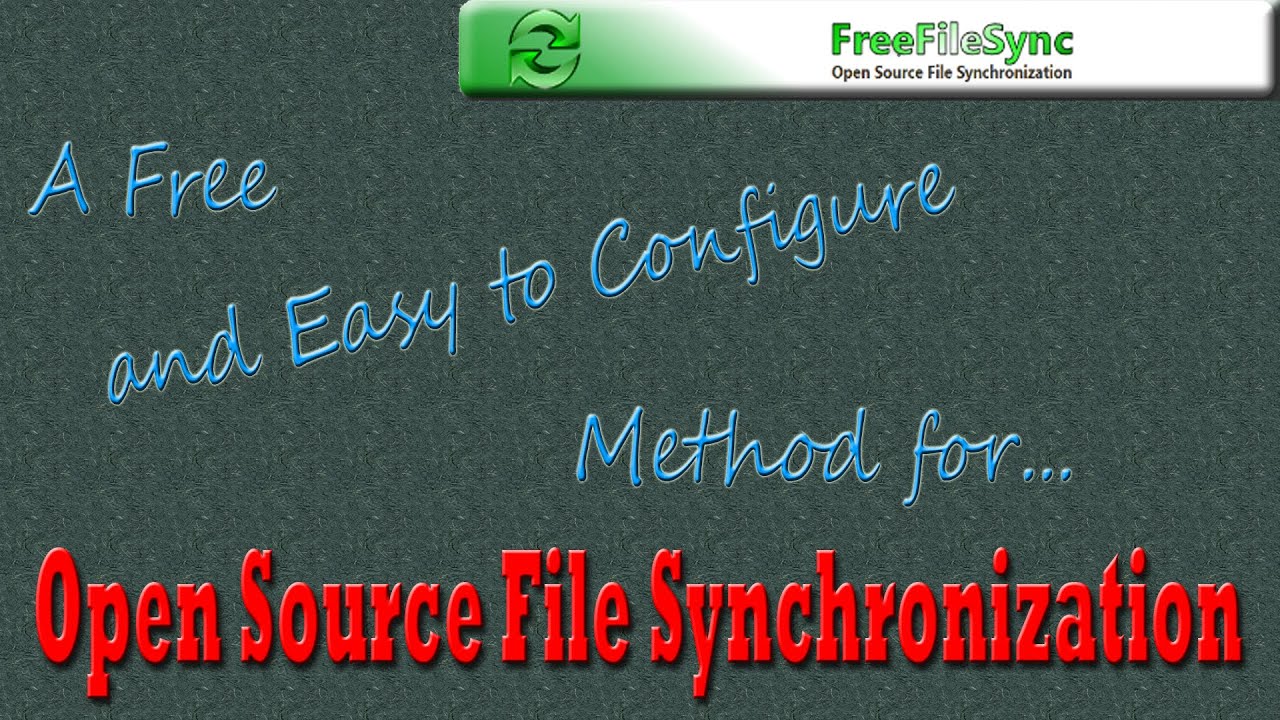 File Synchronization The Open Source Way Youtube