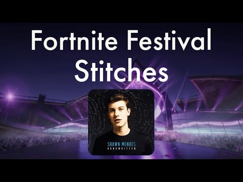 Stitches - Shawn Mendes Fortnite Festival | [hard vocals 100%] - YouTube