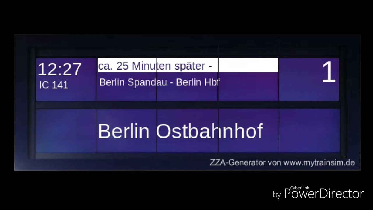 Bahnsteigansage für IC 141 nach Berlin Ostbahnhof in Stendal - YouTube