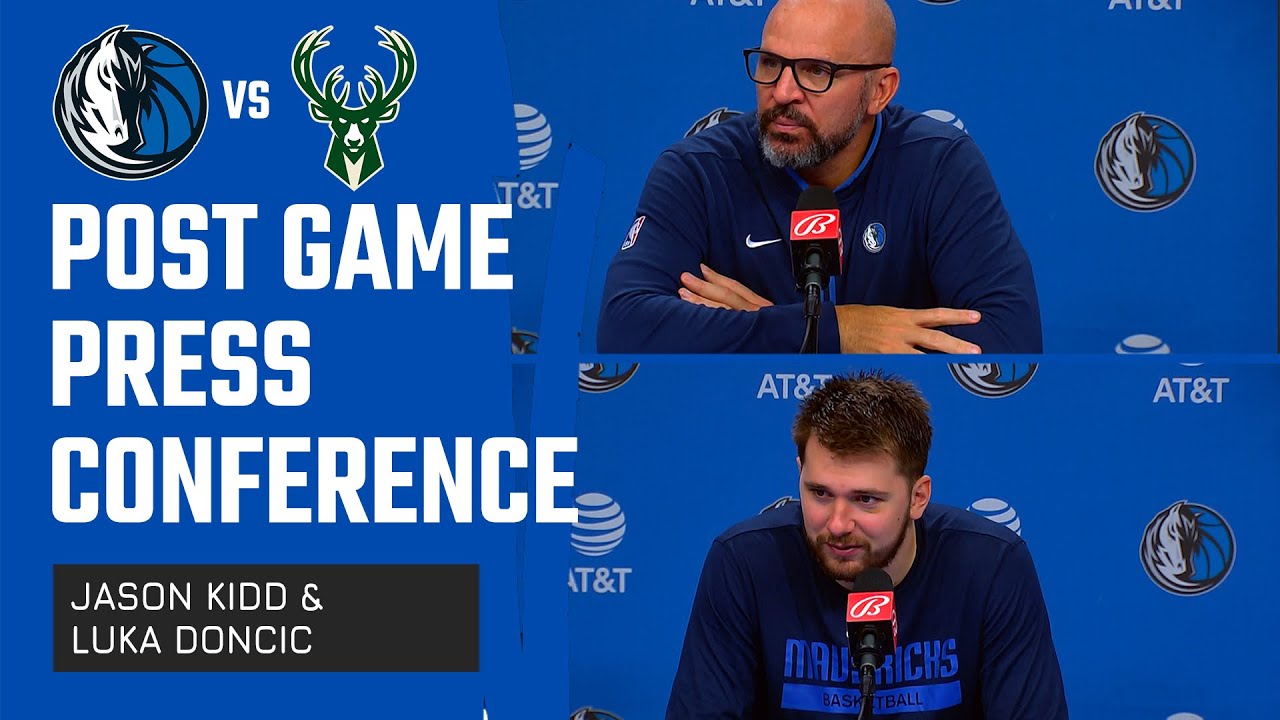 Jason Kidd & Luka Dončić | Dec 9 | Post Game Press Conference - YouTube