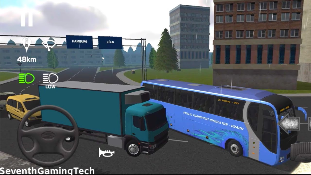 Bus Speed 🚍🚍🚍🚍🚍🚍 Public Transport Coach Simulator Gameplay (Android ...