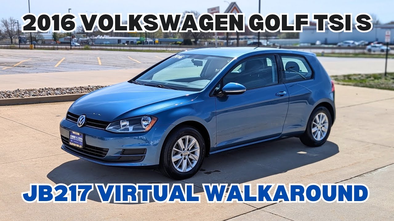 2016 Volkswagen Golf TSI S - JB217 Virtual Walkaround - YouTube