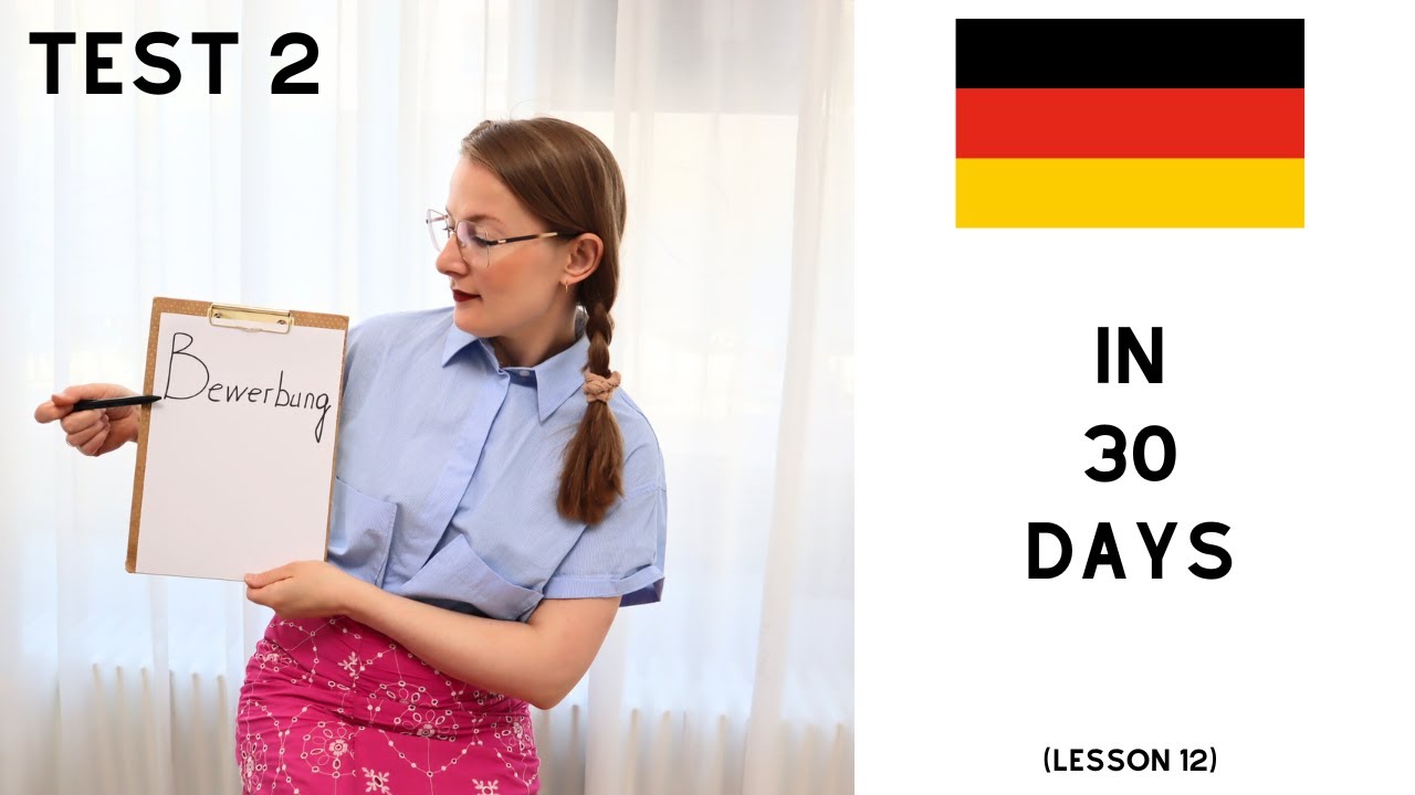 German in 30 days/lesson 12/Job Interview in Germany/Das ...