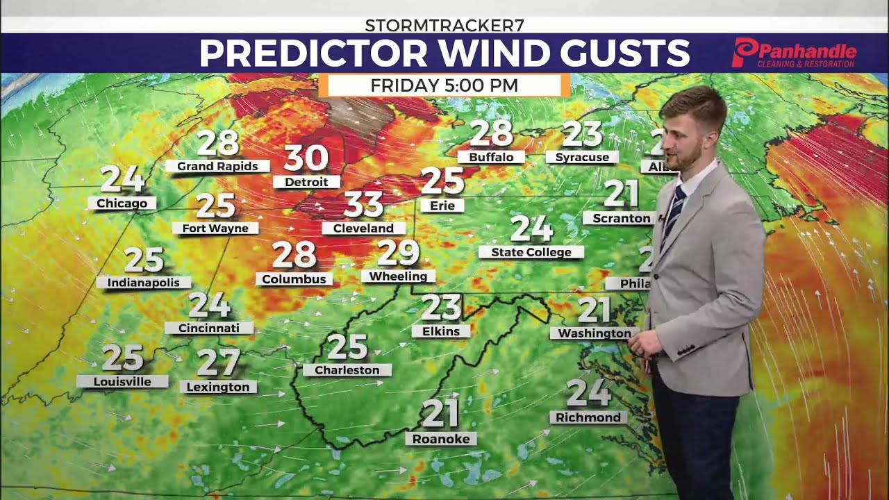 Flooding followed by Breezy conditions - YouTube