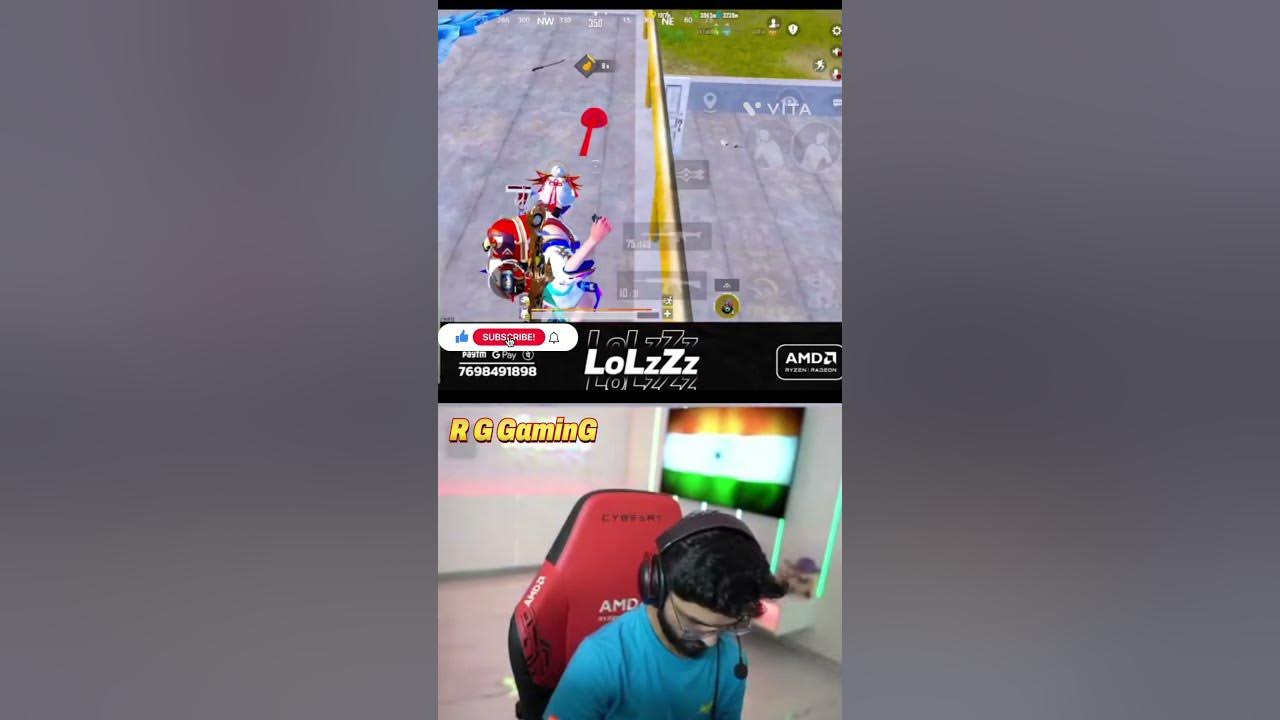 @LoLzZzGaming BGMI OP 1V4 CLUTCH WITH S12K #bgmi #pubgmobile #gaming #pubg #lolzzz #montage ...