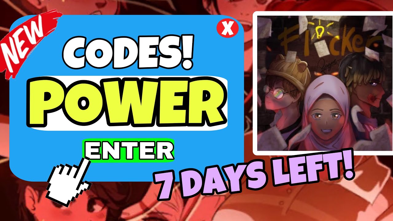 ⚠️NEW⚠️ CODES for Flicker 2024 - ALL WORKING Roblox Flicker💡Codes 2024 ...
