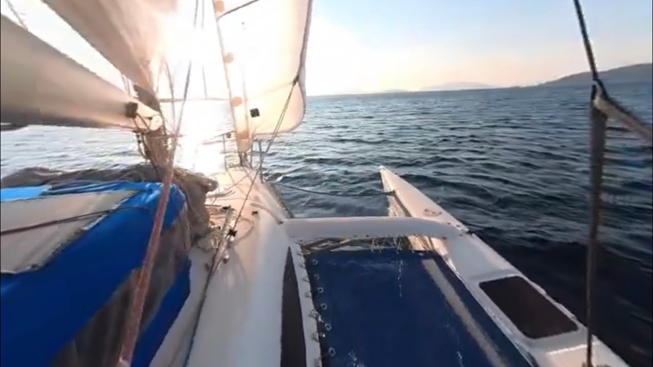 Corsair F24 MK2 Sailing, immersive 360 degree video - YouTube