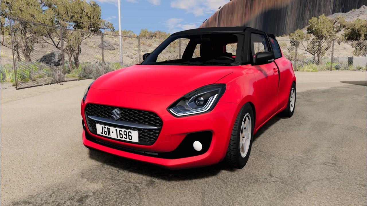 Suzuki Swift - BeamNG Drive | Thrustmaster TX - YouTube