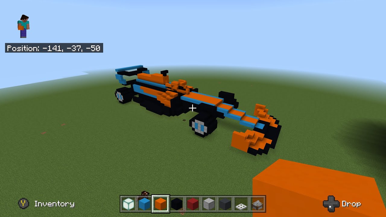 Realistic 2022 McLaren F1 Car Build In Minecraft (Part 4/4) Front Wing ...