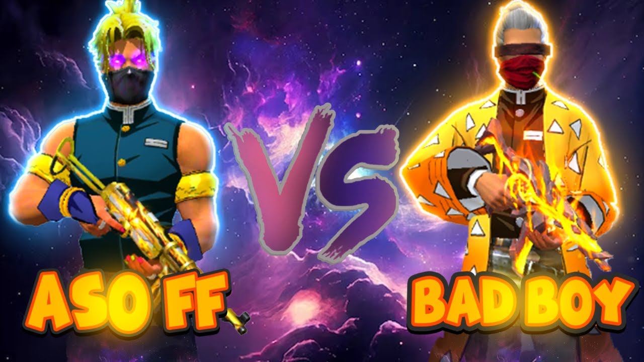 ASO FF 🇩🇿 Vs BAD BOY FREE FIRE | FULL MASTERPIECE 🤯 - YouTube