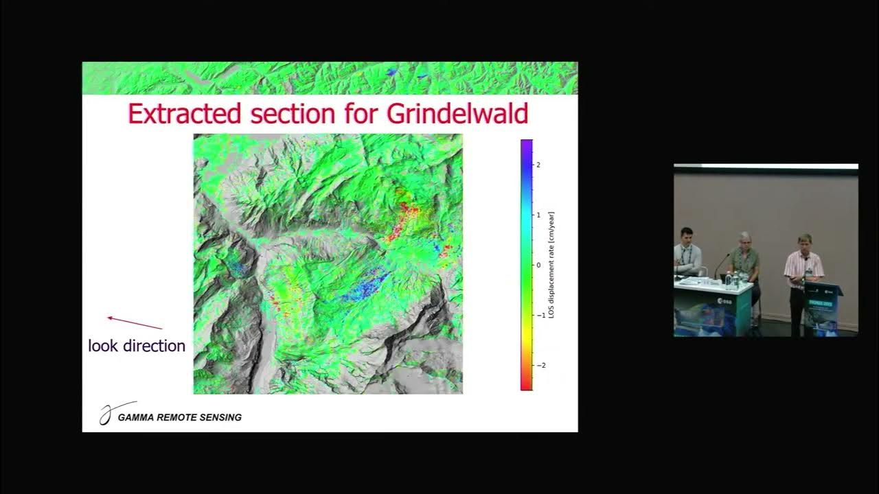 Ground displacement mapping with L-Band Persistent Scatterer Interferometry - YouTube