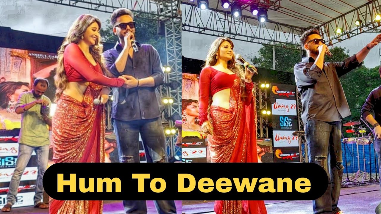 Elvish Yadav and Urvashi Rautela Promote Their Song Hum Toh Deewane at ...