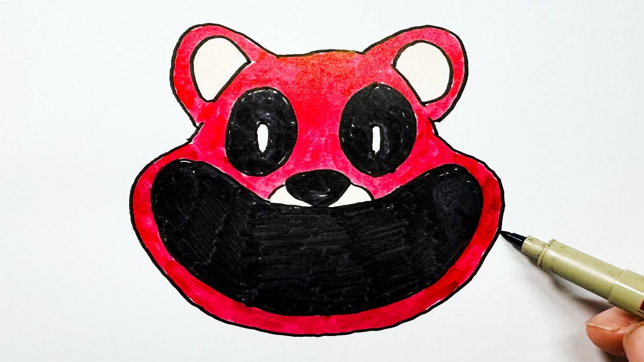 How to Draw Bobby BearHug From Poppy Playtime - YouTube
