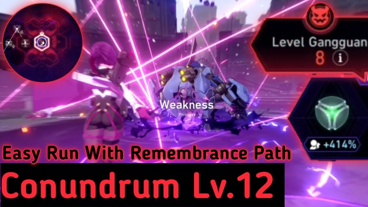 Conundrum Lv.12 Clear With Remembrance Path | Honkai: Star Rail - YouTube