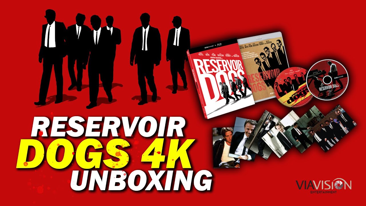 Reservoir Dogs 4K & Blu-ray Limited Collector’s Edition Lenticular Hard ...