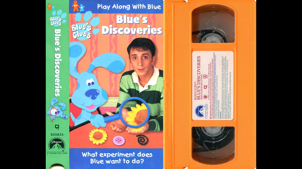 Opening to Blue's Clues - Blue's Discoveries (Canadian VHS; 1999) - YouTube