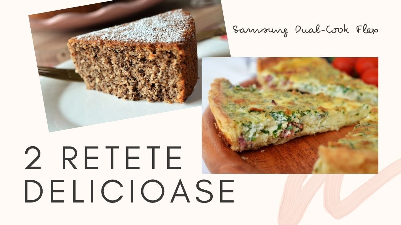 2 RETETE DELICIOASE | Quiche cu legume mexicane | Prajitura cu nuca ...