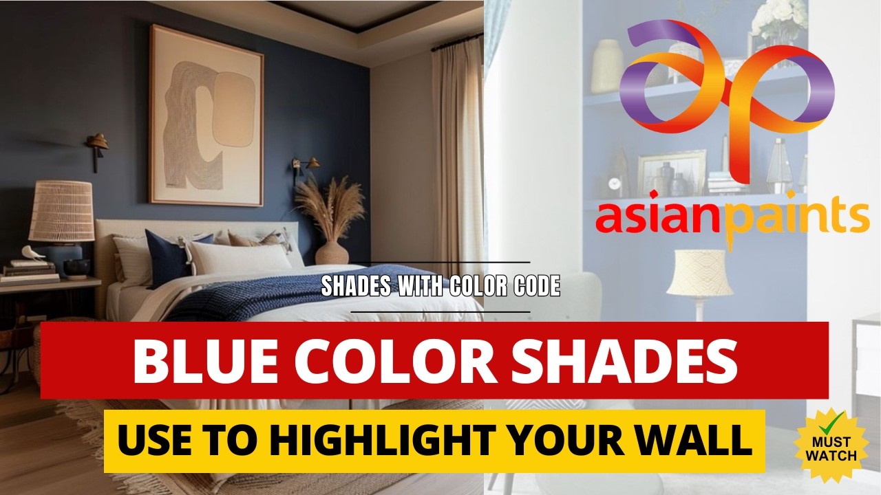 Top Trending Blue Shades from Asian Paints for Your Home #asianpaints # ...