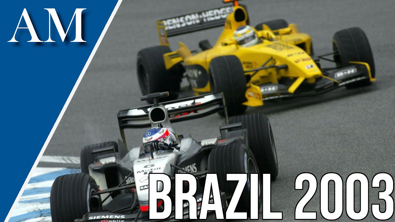THE RACE WON TWO WEEKS LATER! The Story of the 2003 Brazilian Grand Prix - YouTube