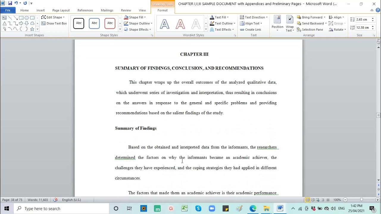 CHAPTER 3 SUMMARY OF FINDINGS, CONCLUSION AND RECOMMENDATIONS - YouTube