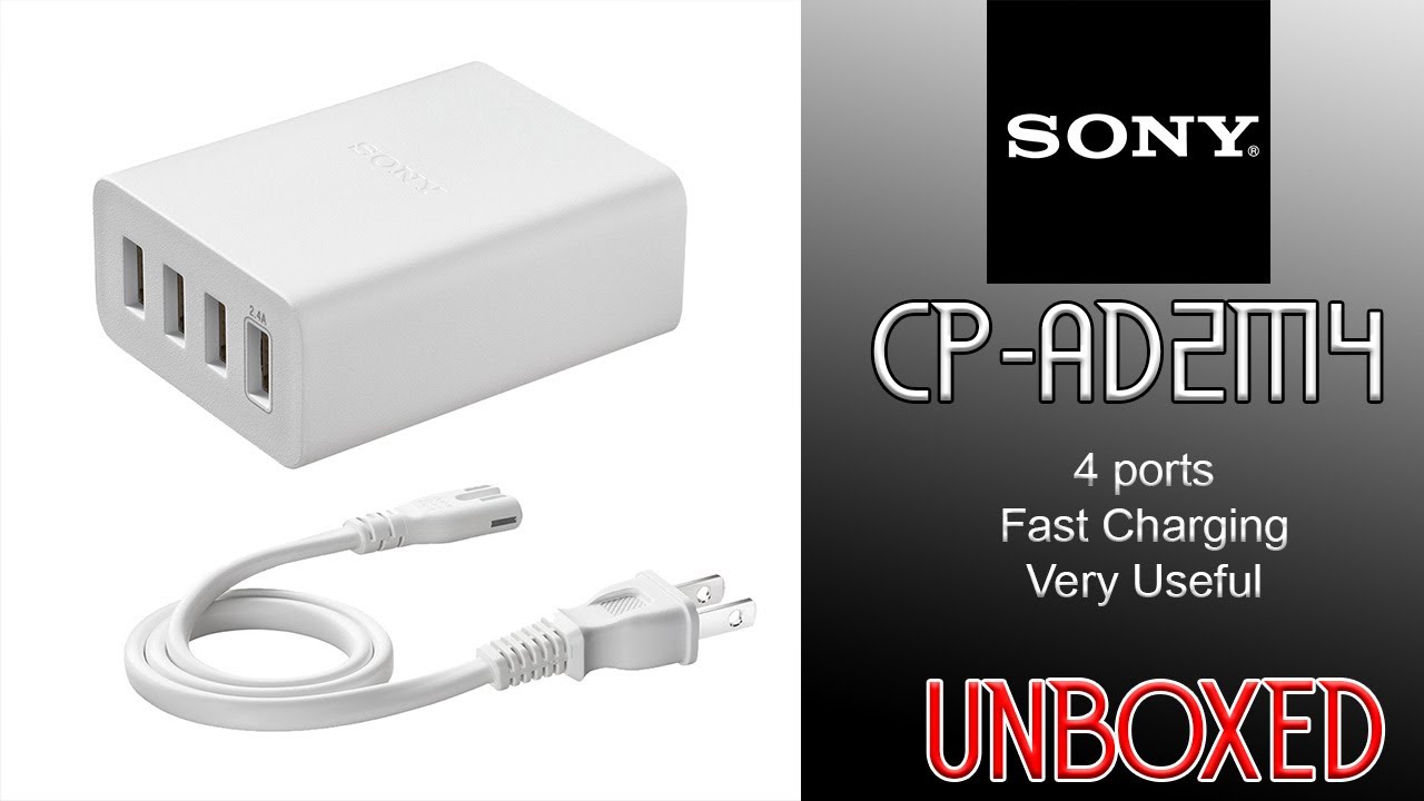 CHARGE EVERYTHING! || Sony USB Adapter CP-AD2M4 UNBOX and REVIEW - YouTube