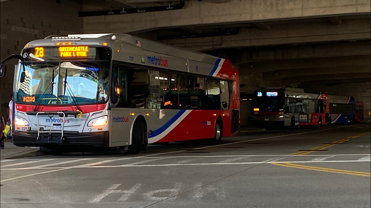 Bus Action @ Silver Spring - YouTube