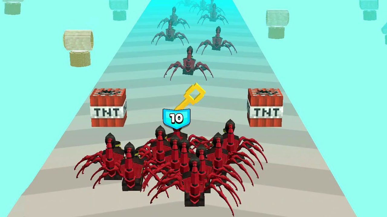 MERGE SPIDER TRAIN ALL LEVELS GAMEPLAY WALKTHROUGH PART 26 - YouTube