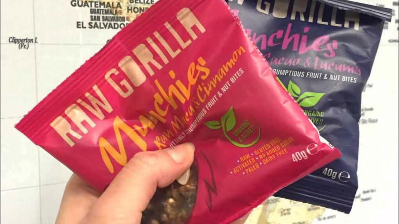 Raw Gorilla Organic Snacks - YouTube