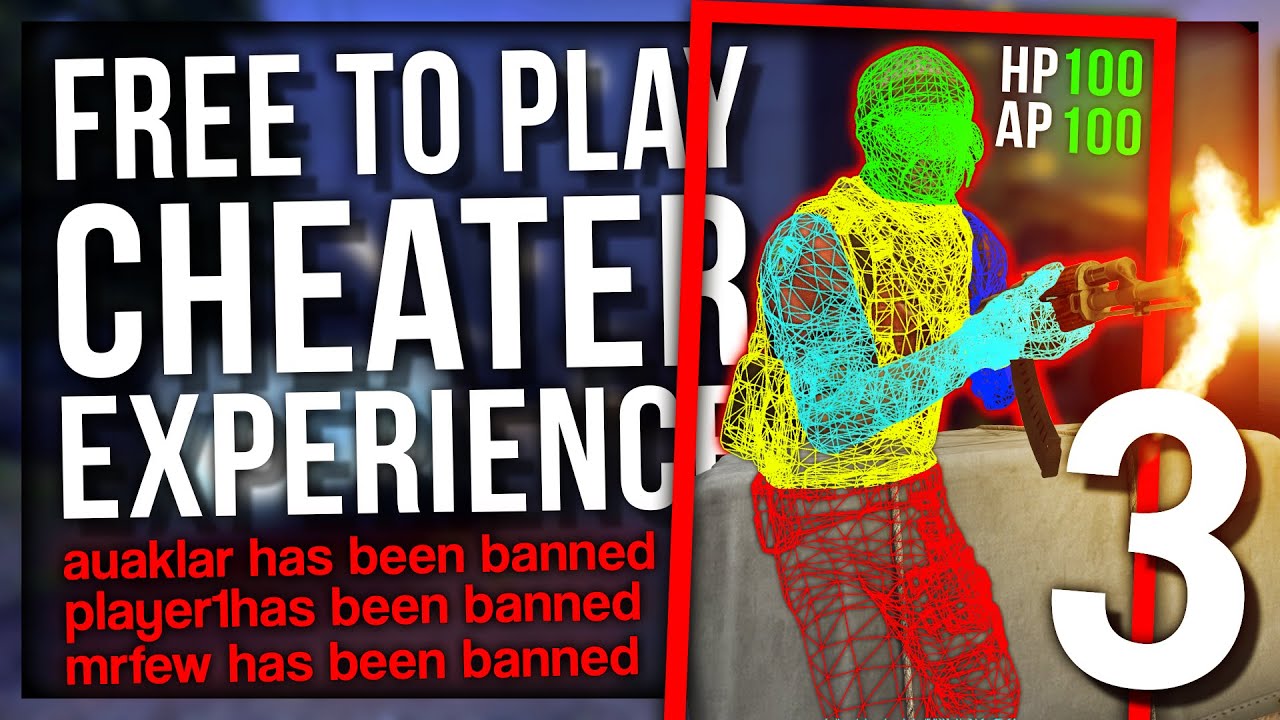 CS:GO FREE TO PLAY (CHEATER EXPERIENCE) 3 - YouTube