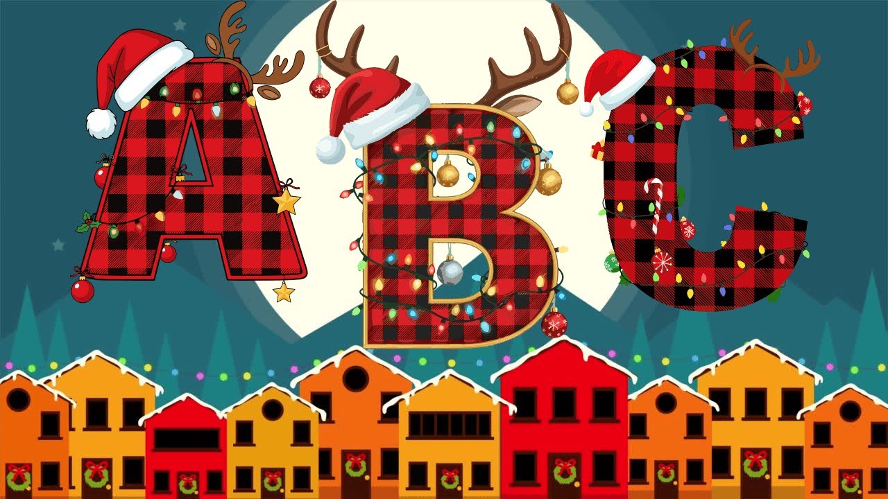🎄 The Christmas Alphabet Song - ABC Christmas Time for Toddlers # ...