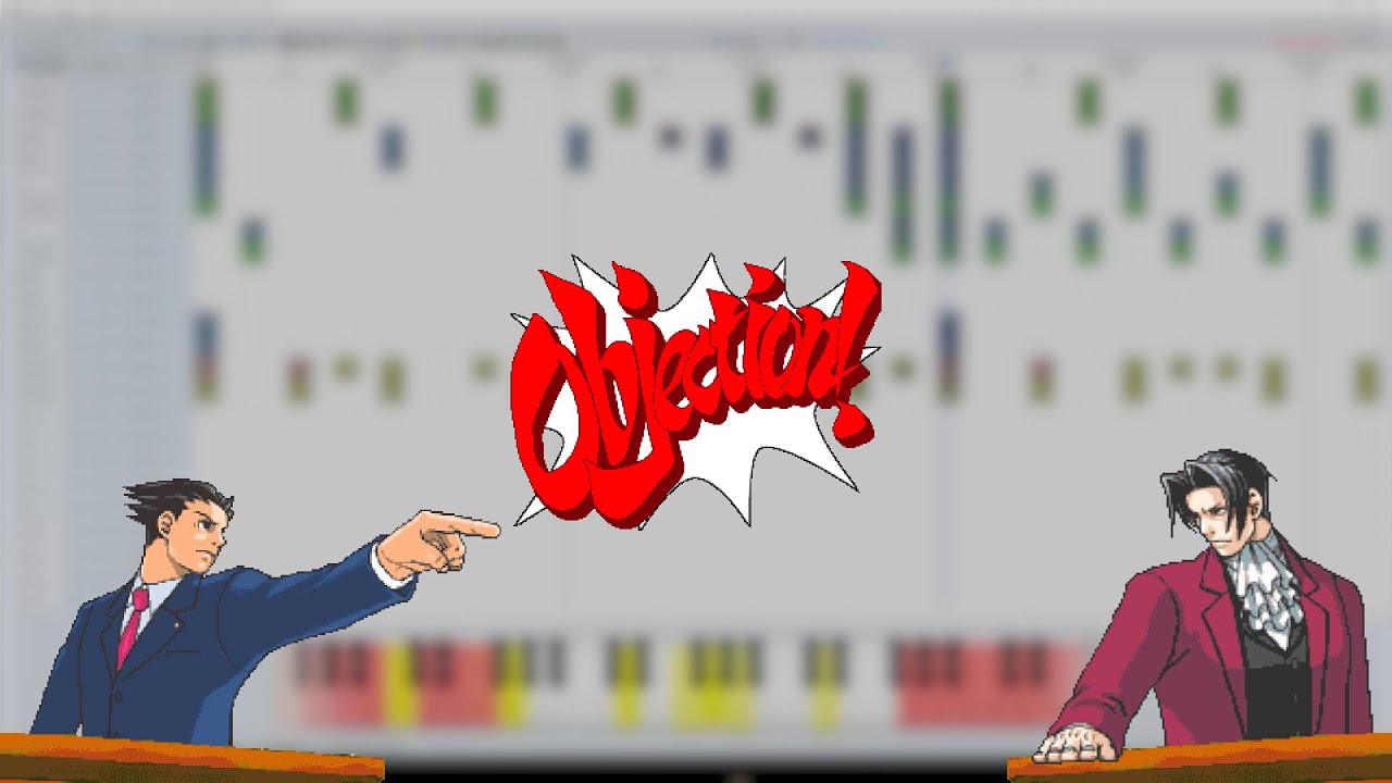 Phoenix Wright - Objection! 2001 (Minecraft Note Block Studio Cover) - YouTube