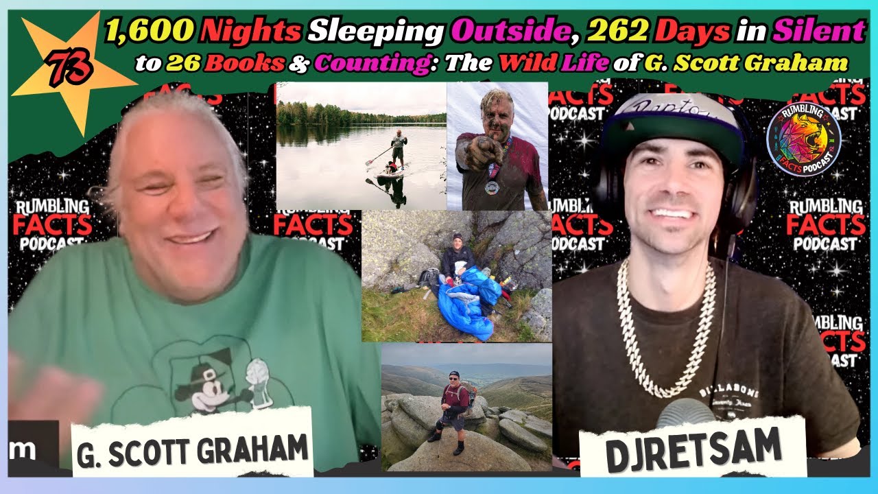 1,600 Nights Sleeping Outside, 262 Days in Silent to 26 Books: The Wild Life of G. Scott Graham ...