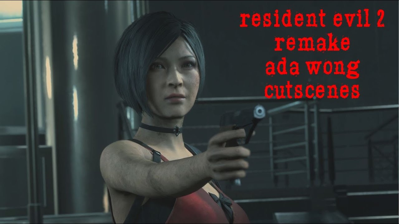 Resident Evil 2 Remake Ada Wong Story Cutscenes (Modded) - YouTube