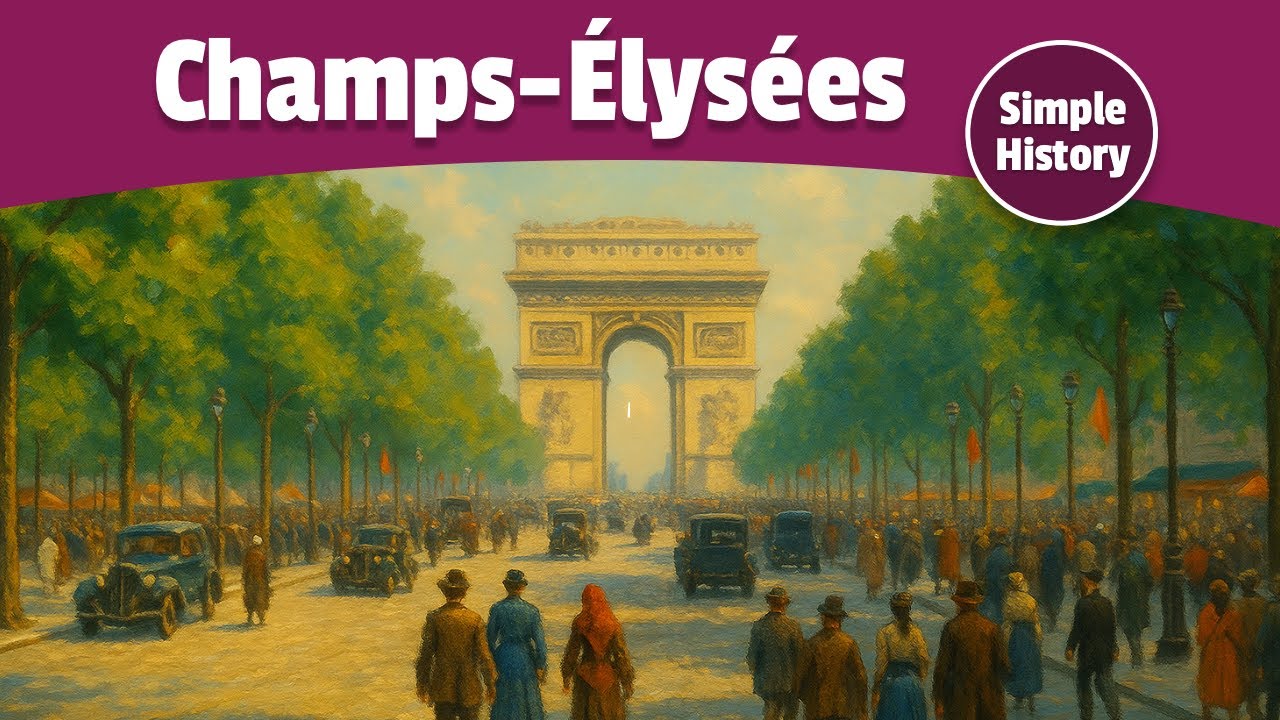 The History of the Champs-Élysées | Paris’s Most Famous Avenue - YouTube