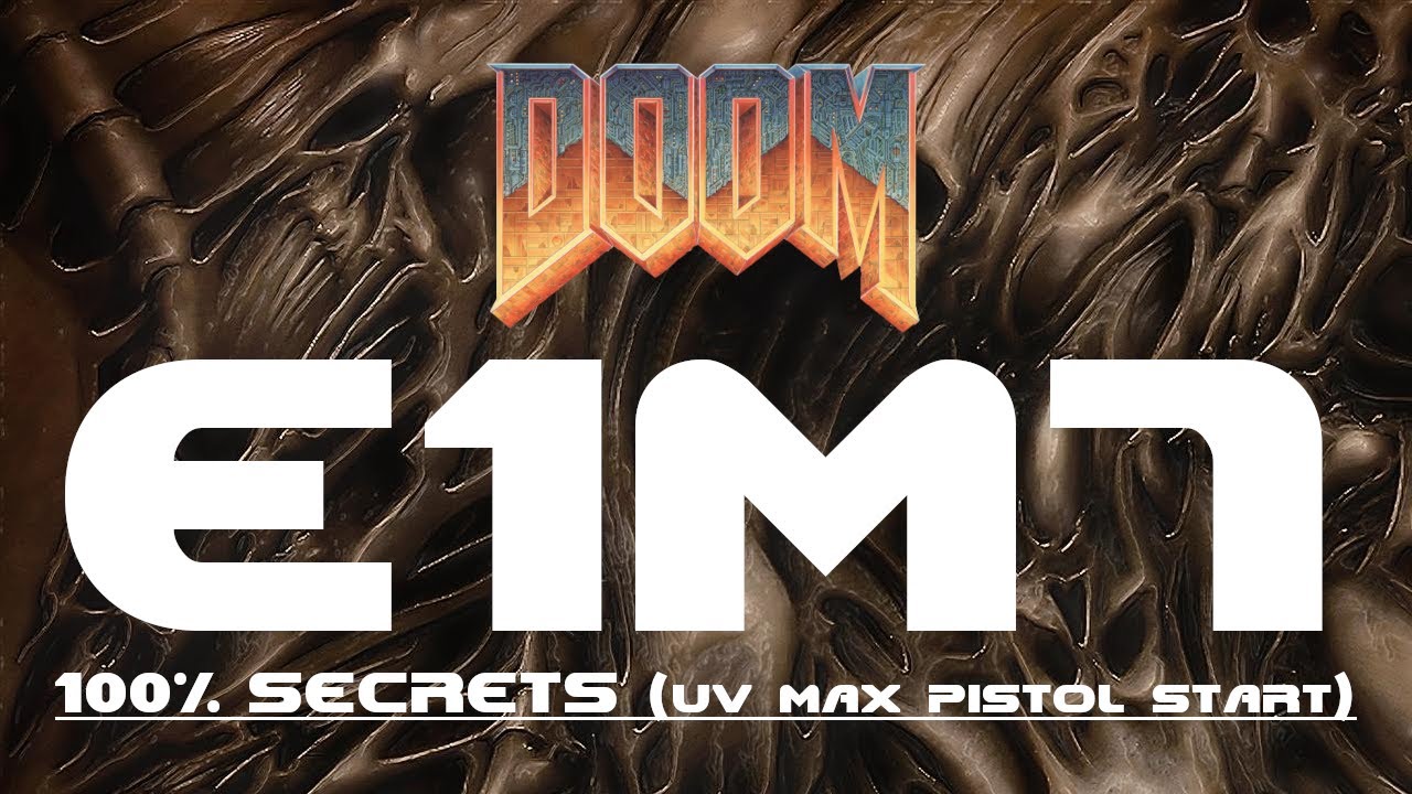 Doom - E1M7: Computer Station - 100% Secrets (UV Max Pistol Start ...