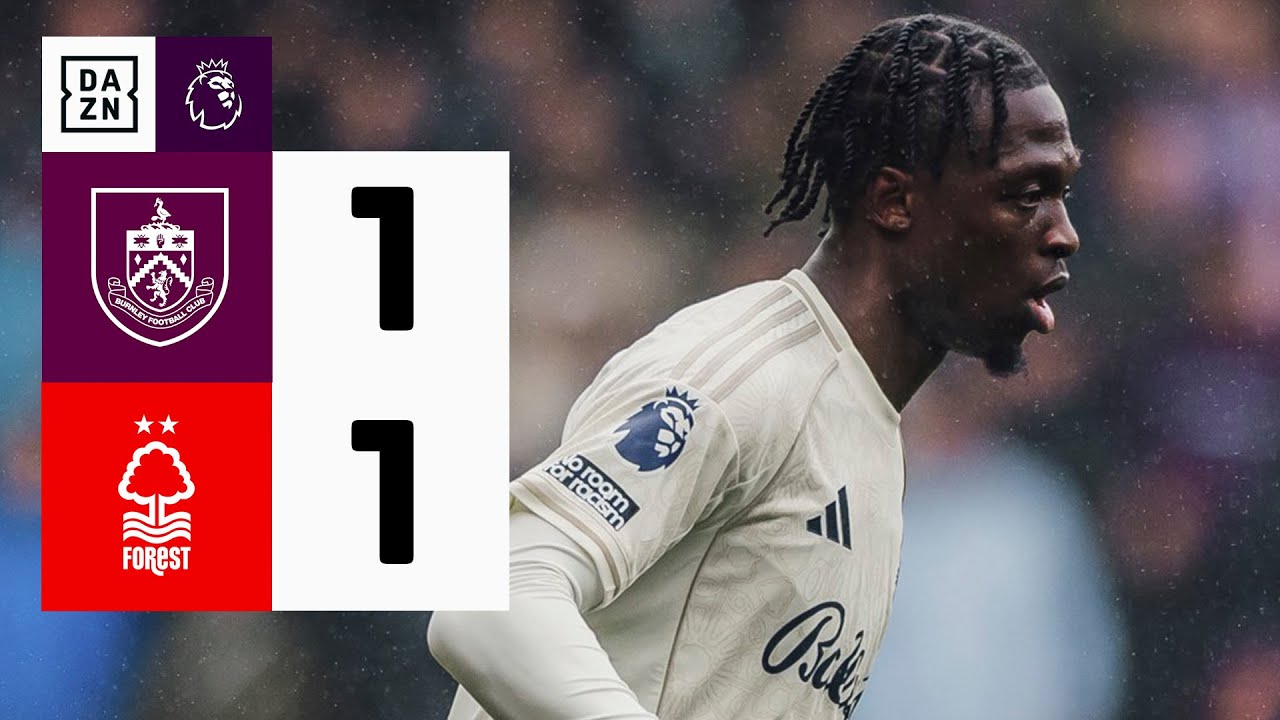 Burnley vs Nottingham Forest (1-1) | Resumen y goles | Highlights ...