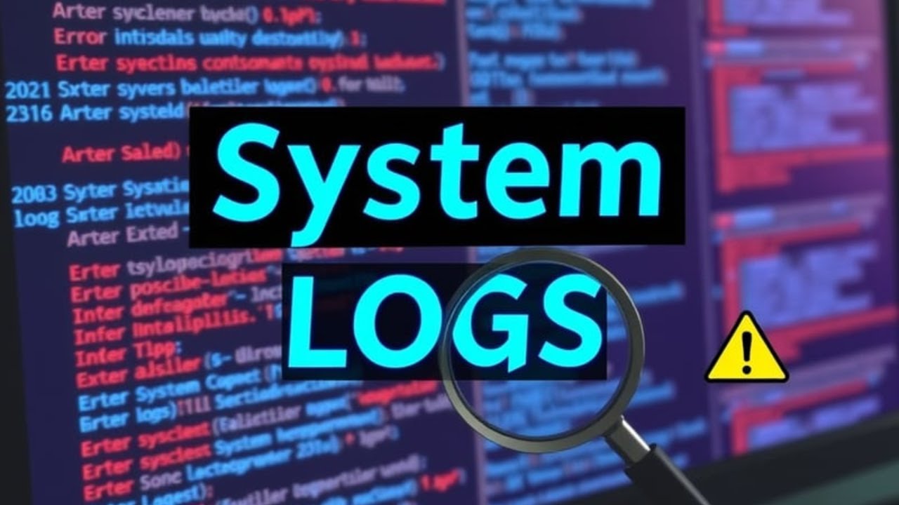 How to Analyze System Logs for Beginners - YouTube