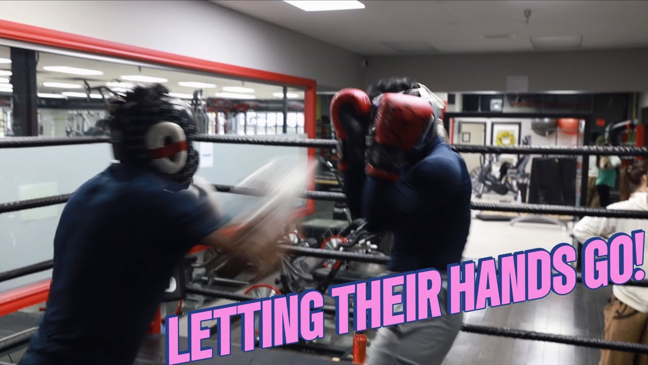 A Cinematic NOVICE BOXING SPARRING Experience - YouTube