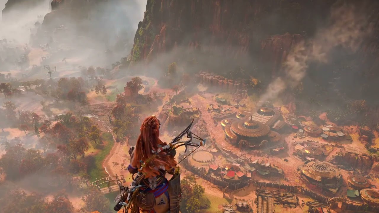 Horizon Forbidden West - Chainscrape Overlook Ambiance (live wallpaper ...