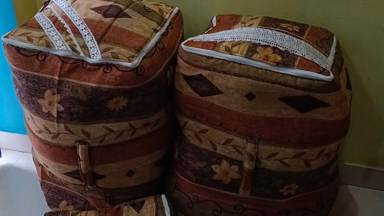 how to make a blanket and bedsheet bag 👍🏻 - YouTube