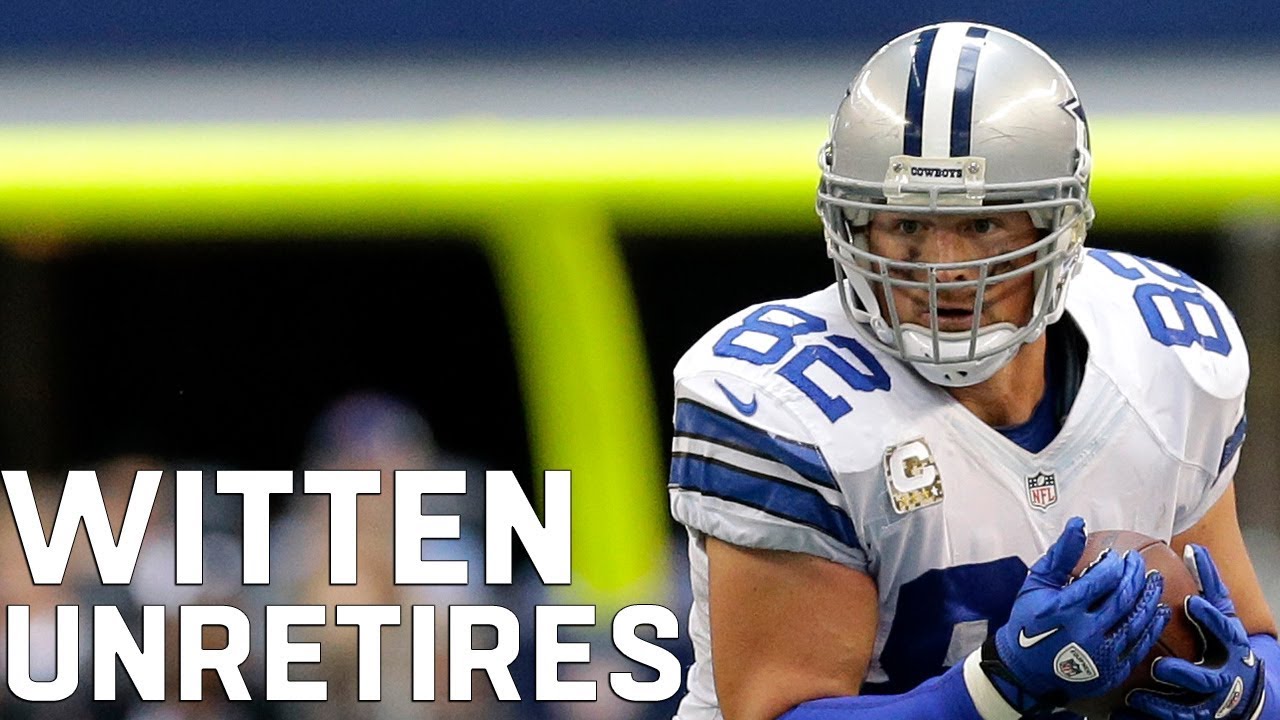 Jason Witten Comes Out of Retirement to Play for Cowboys - YouTube