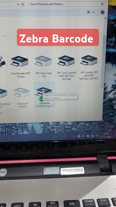 Zebra Barcode printers settings, calibrate media, increase dark - YouTube