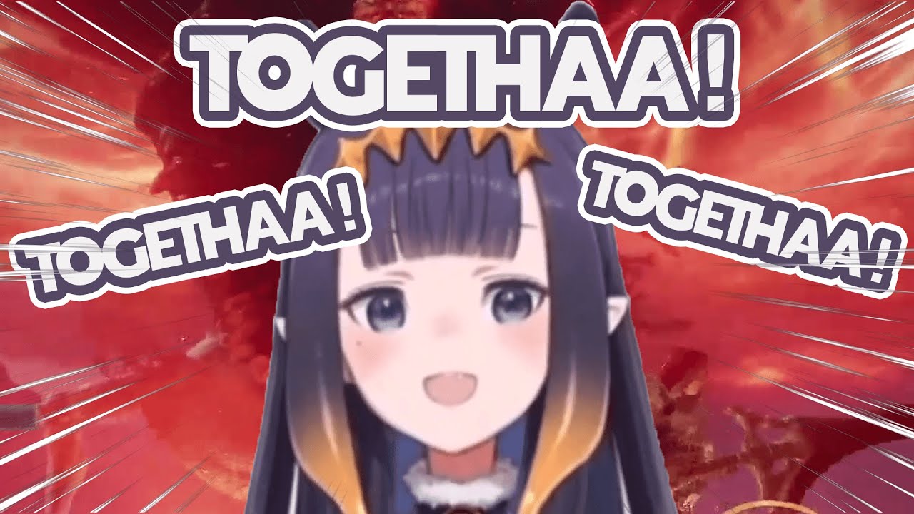 Ina can't stop saying TOGETHAA - YouTube