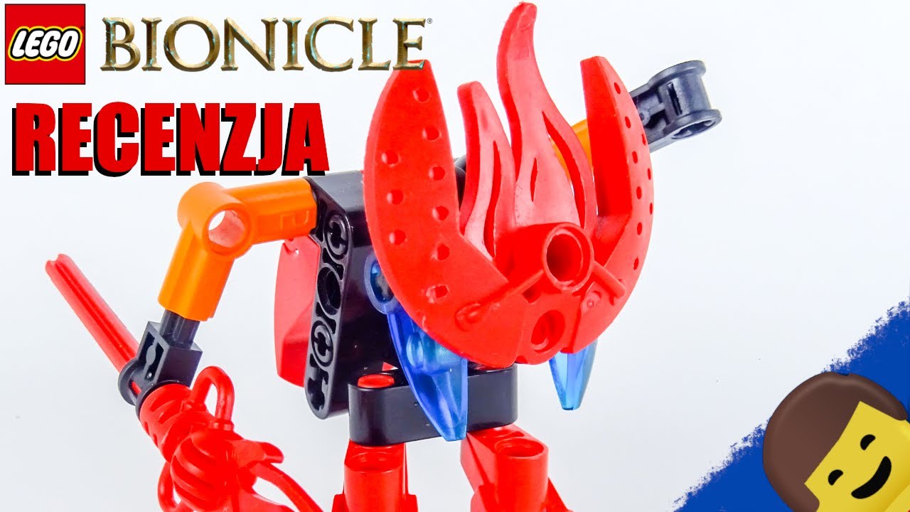 BIONICLE wciąż lepsze niż dzisiejszy gratis XD / LEGO 8554 Tahnok Va ...