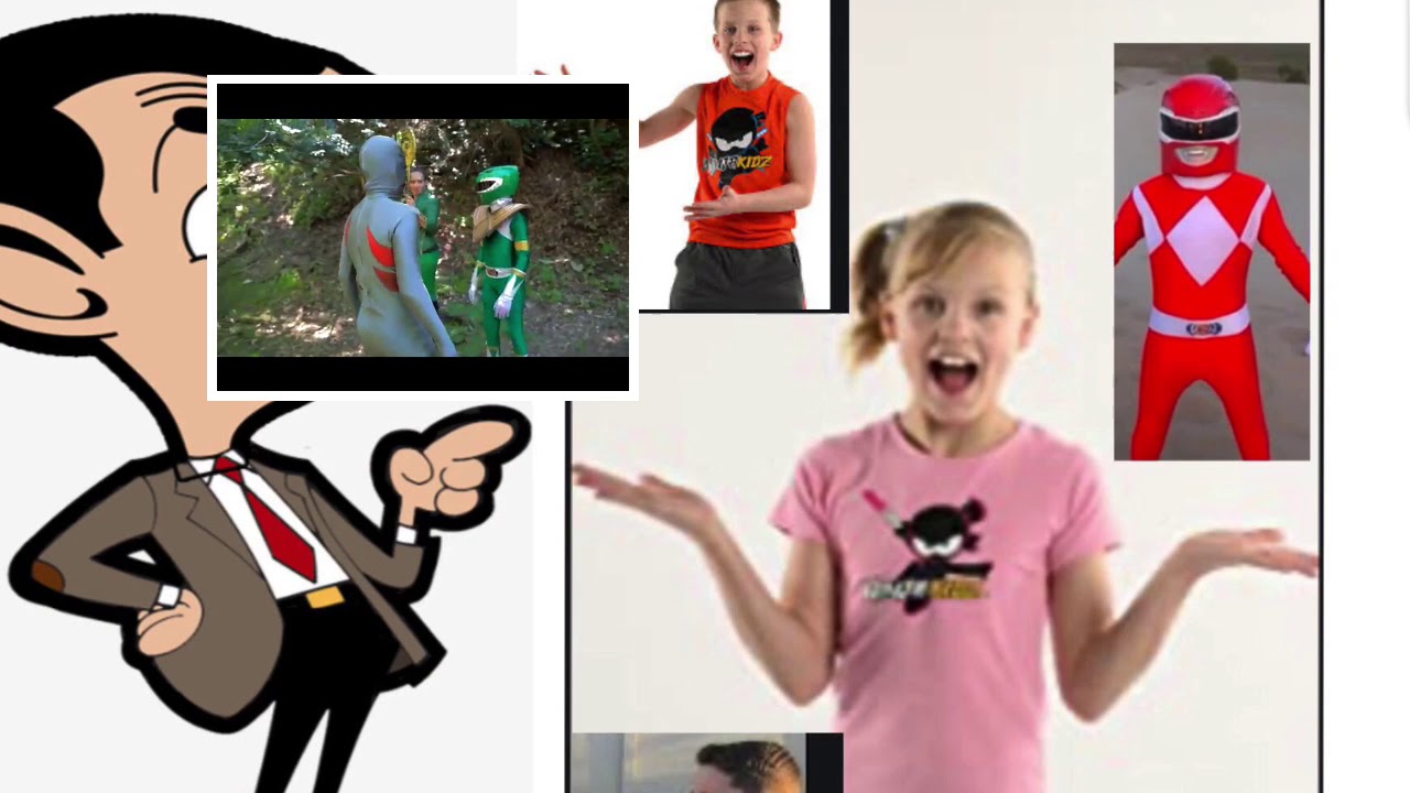 Ninja Kidz tv Power Rangers - YouTube