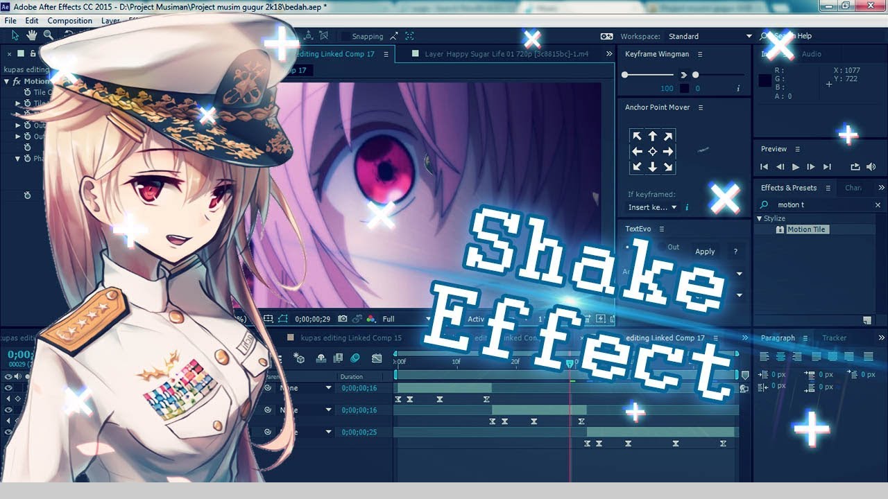 Shake Effect - After Effect | Tutorial - YouTube